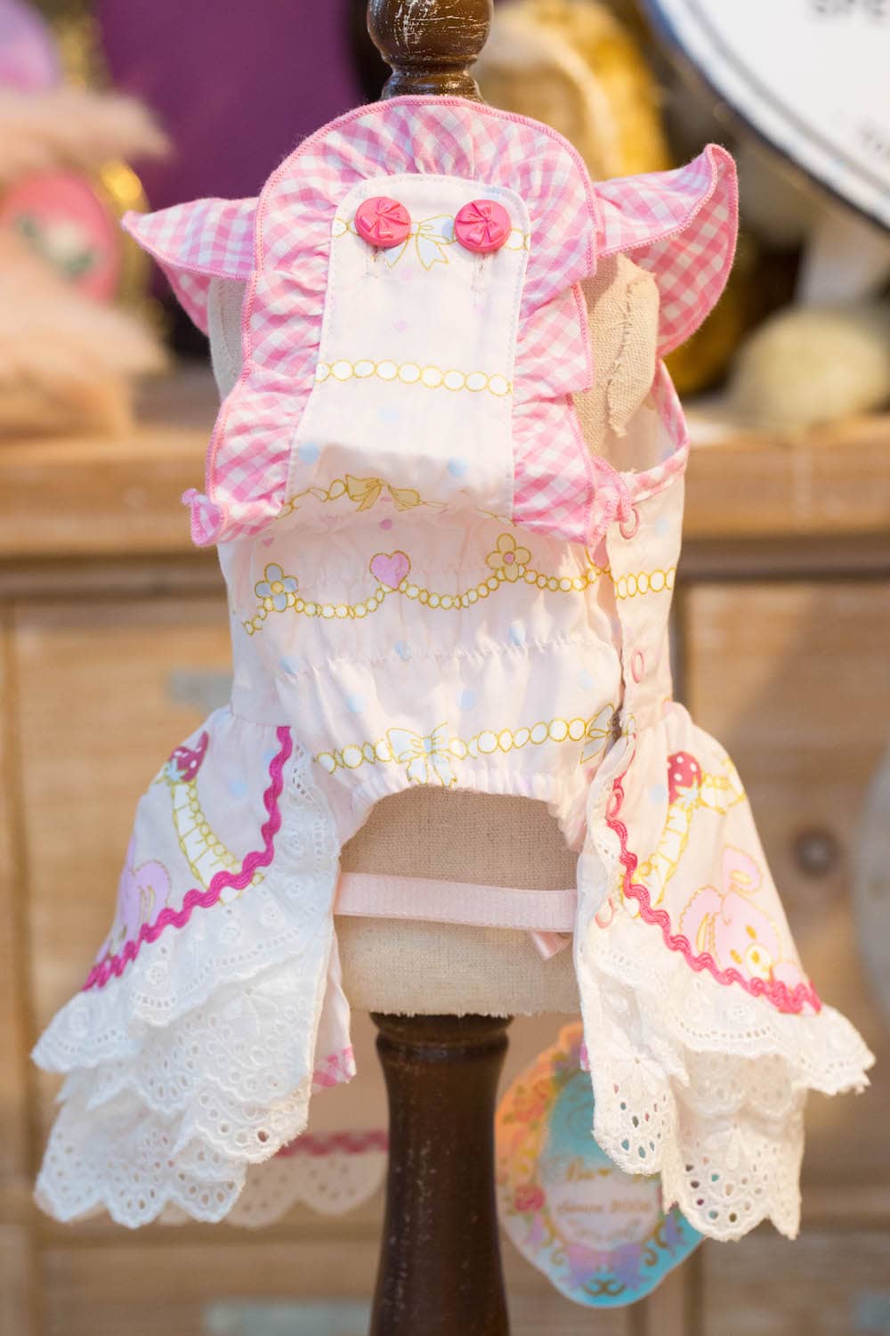 23GC-004 くまうさワンピース｜ドッグブティック・ブルブブ