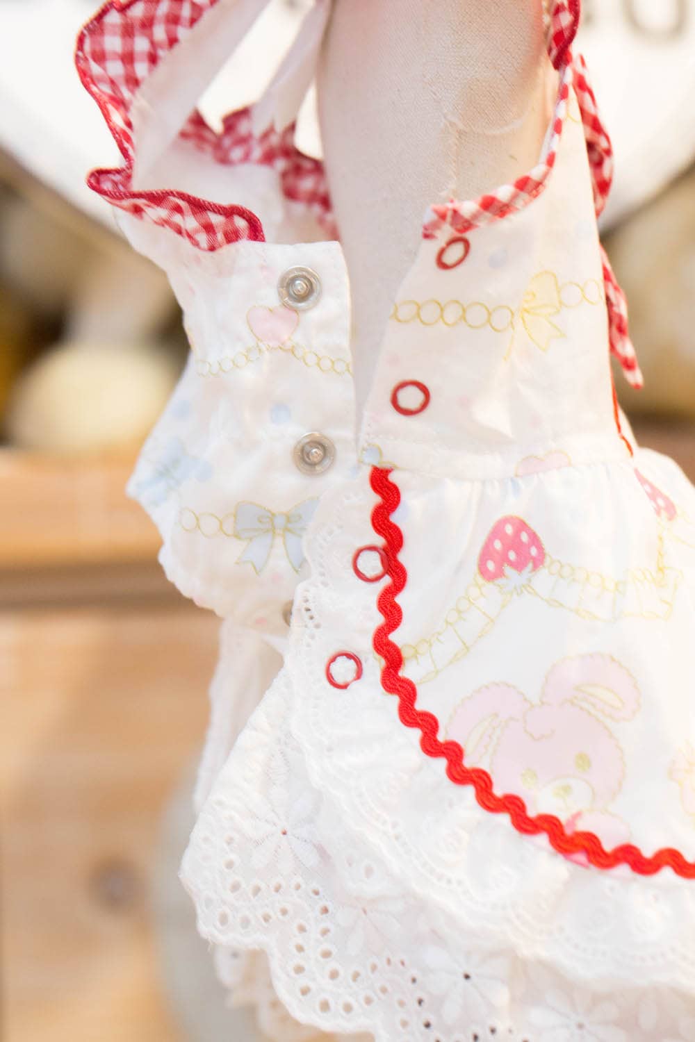 23GC-004 くまうさワンピース｜ドッグブティック・ブルブブ