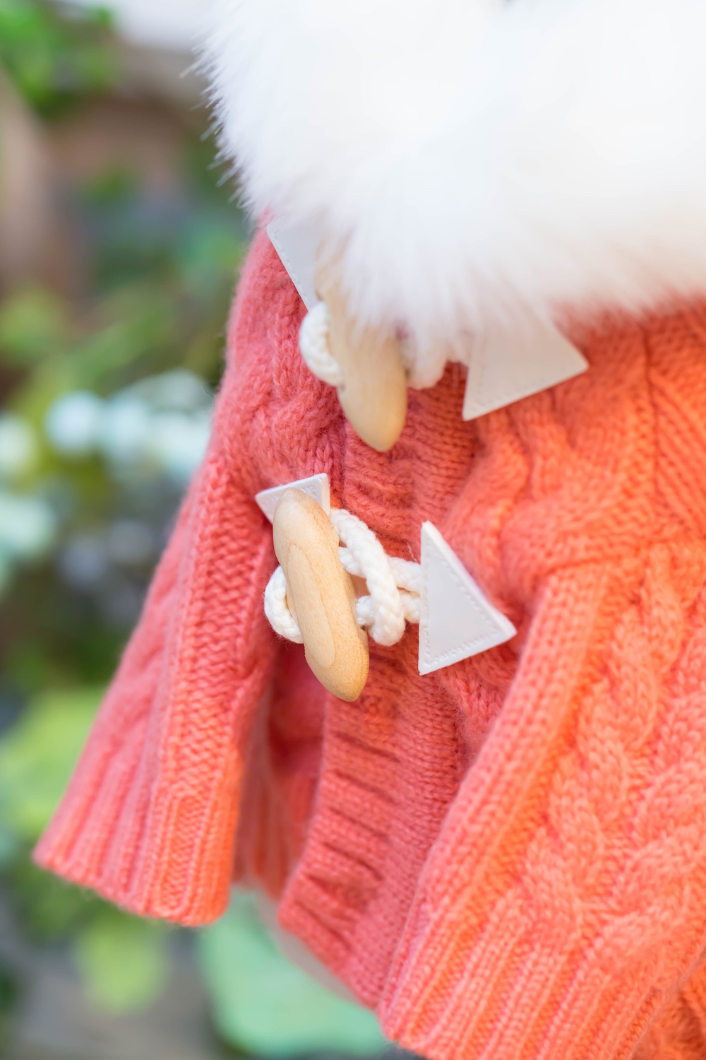 23GC-016 ニットダッフルコート｜ドッグブティック・ブルブブ