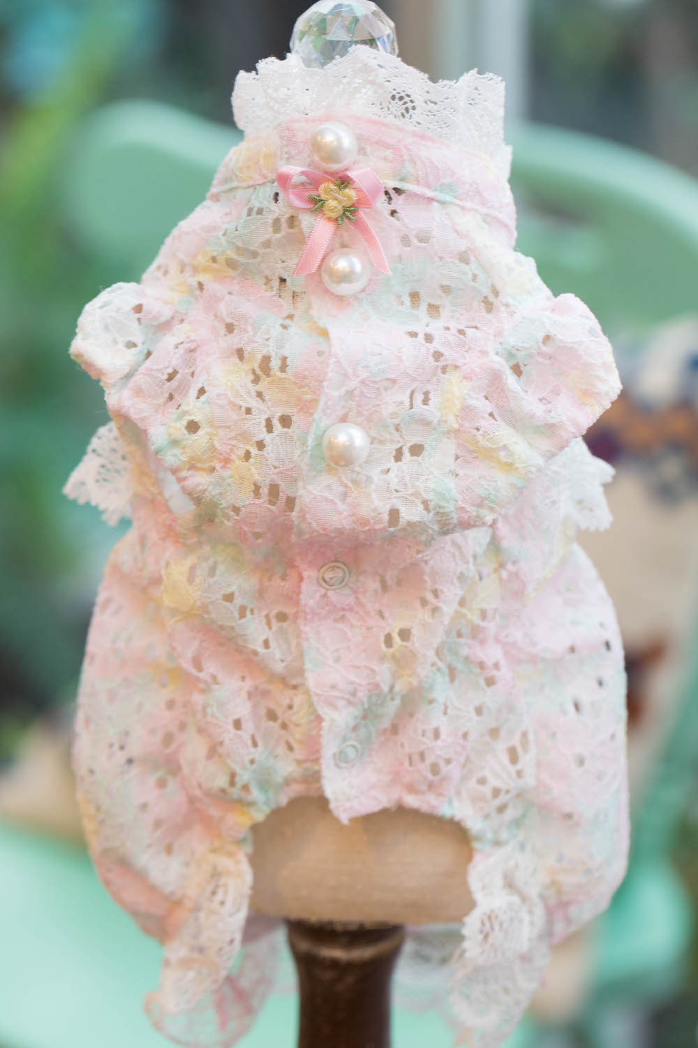 22BE-024 Summer Lacy Tunic｜ドッグブティック・ブルブブ